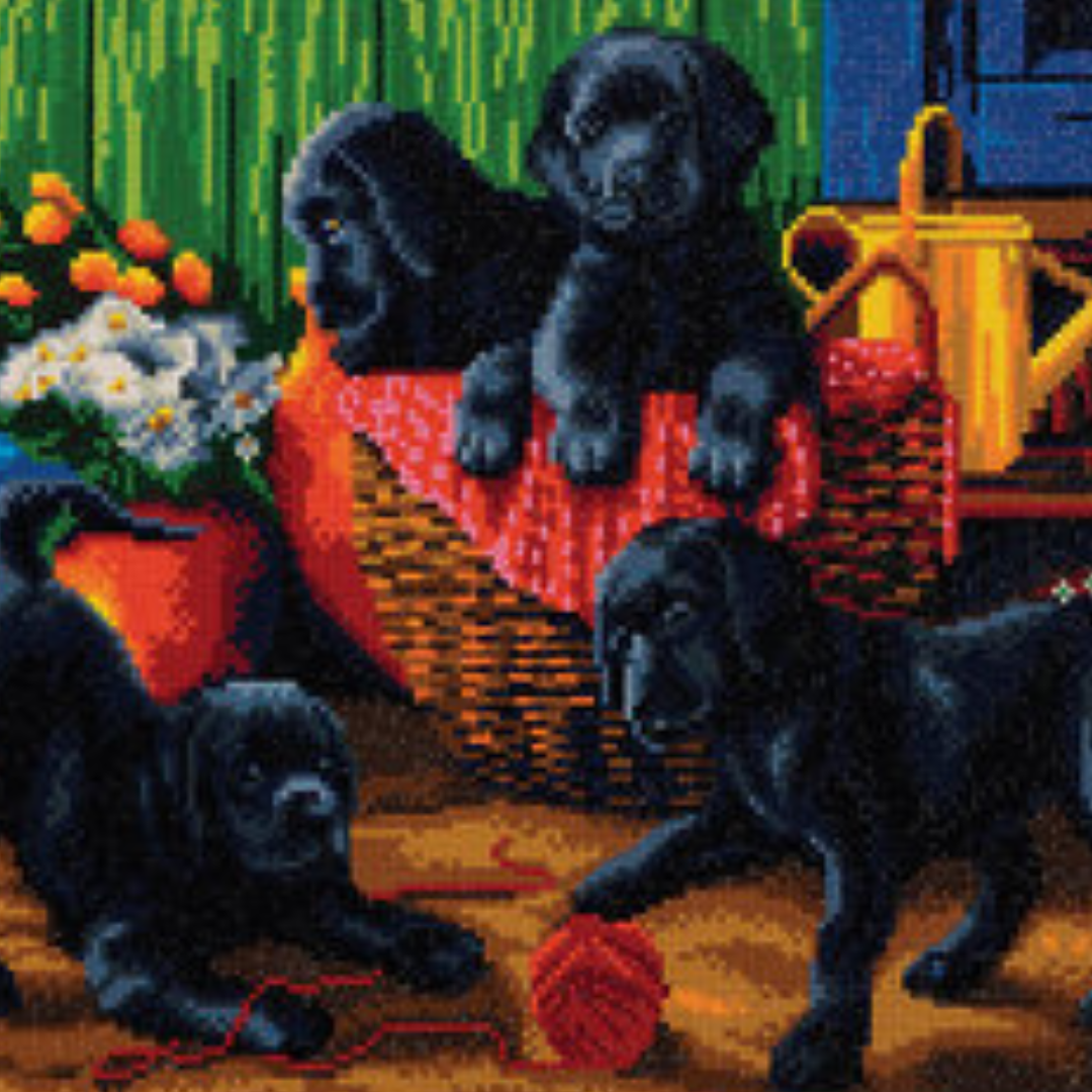 Crystal Art Kit XL - Black Lab – Stone Home Creatives